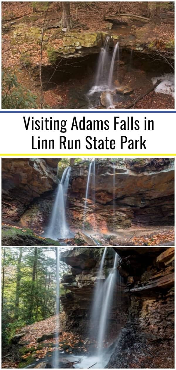 Pennsylvania Waterfalls: Visiting Adams Falls in Linn Run State Park ...