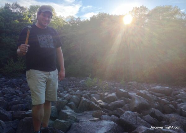 Visiting Ringing Rocks County Park: Bucks County's Oddest Destination ...