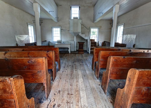 Finding Beauty and Simplicity While Visiting The Old Log Church ...