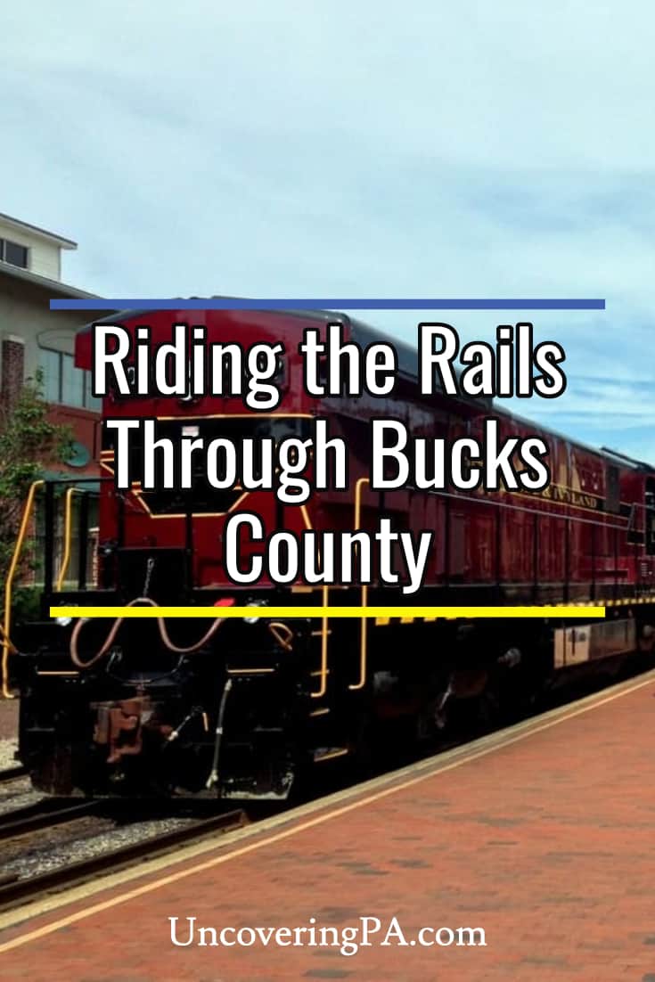 Riding the New Hope and Ivyland Railroad in Bucks County, Pennsylvania