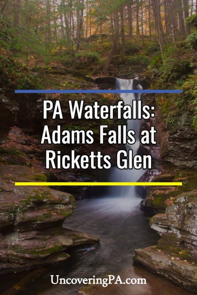 Pennsylvania Waterfalls: How to Get to Adams Falls in Ricketts Glen ...
