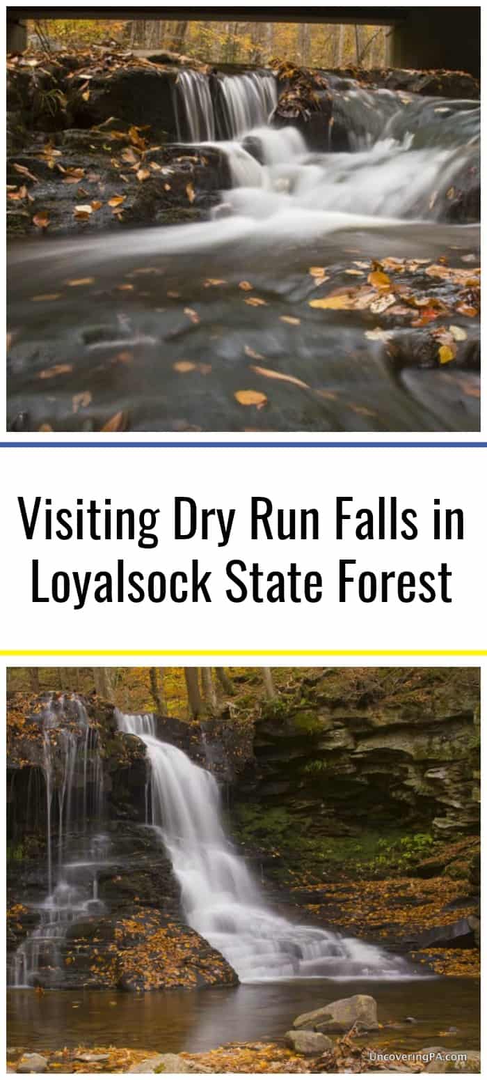 Pennsylvania Waterfalls: Visiting Dry Run Falls in Loyalsock State ...