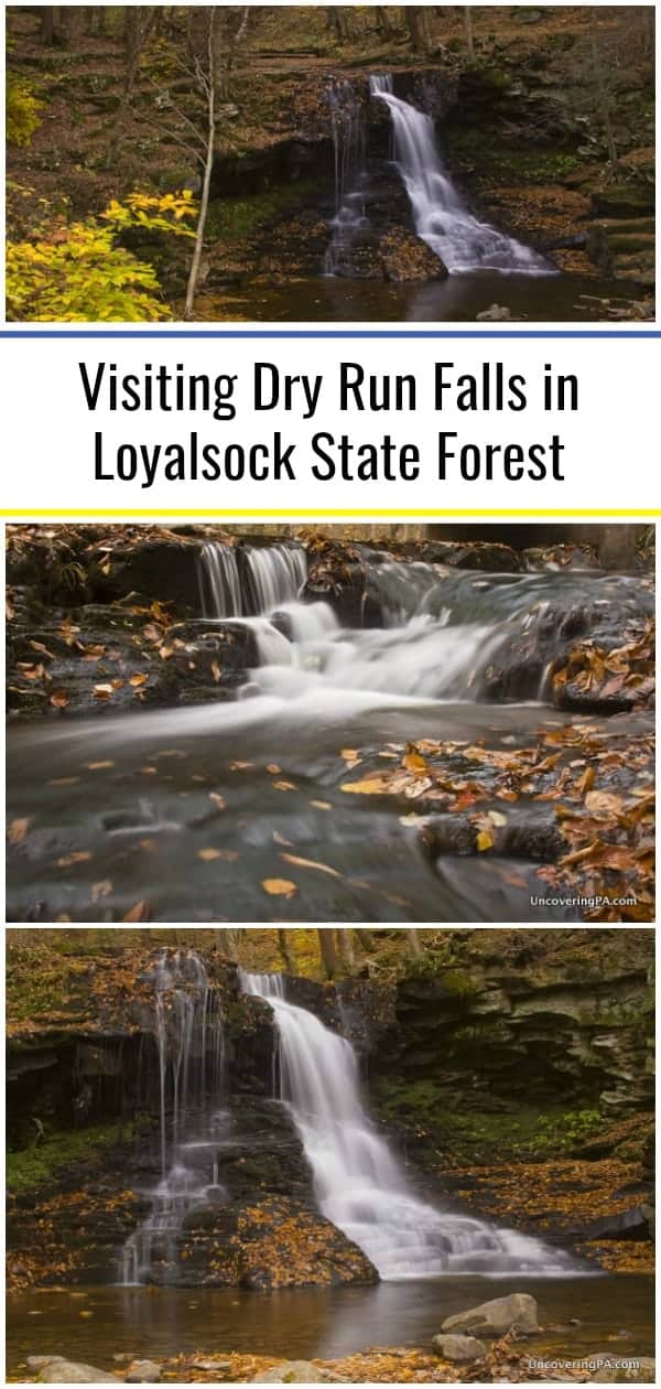 Pennsylvania Waterfalls: Visiting Dry Run Falls in Loyalsock State ...