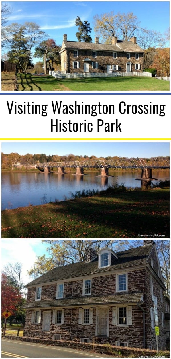 Visiting Washington Crossing Historic Park along the Delaware River in PA
