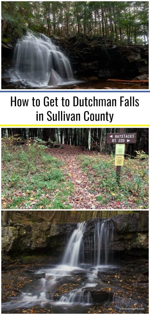 Pennsylvania Waterfalls: How to Get to Dutchman Falls in Sullivan ...