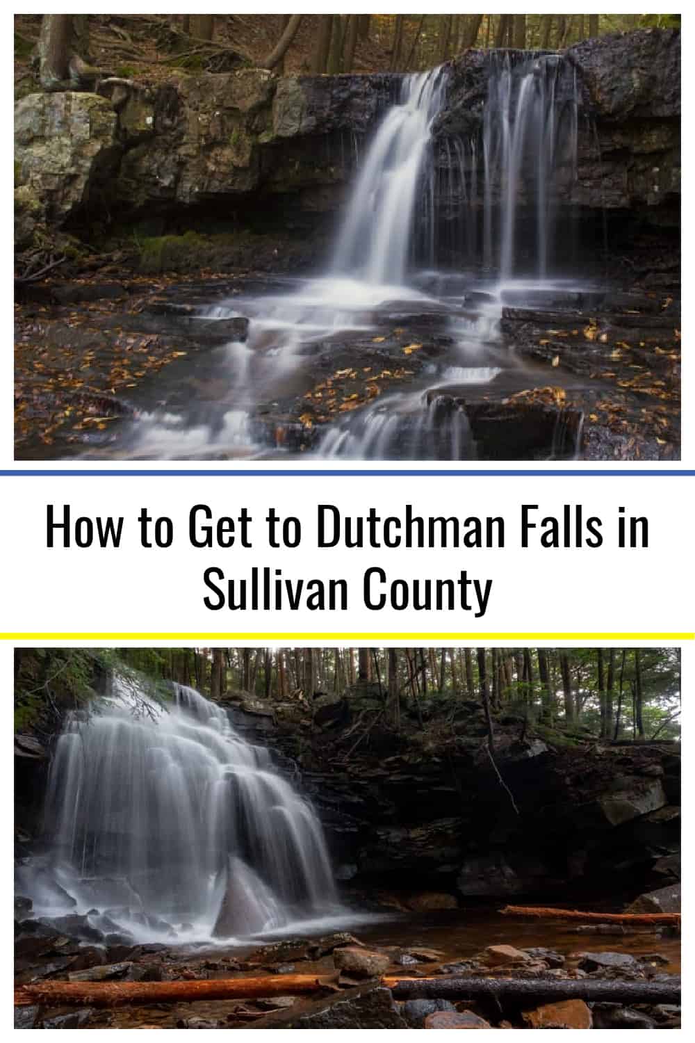 Pennsylvania Waterfalls: How to Get to Dutchman Falls in Sullivan ...