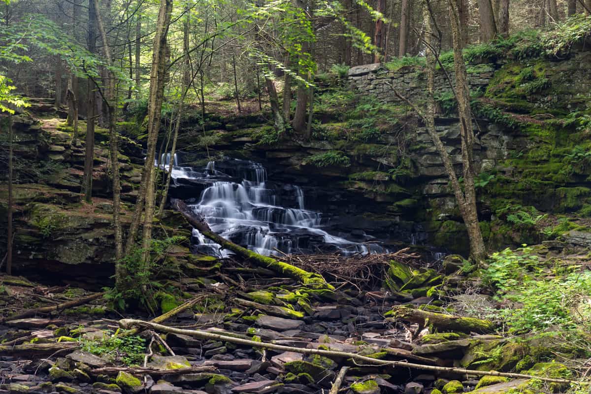 How to Get to Rosecrans Falls and McElhattan Falls in Clinton County, PA