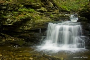 How to Get to the Hidden Waterfalls on Miners Run - Uncovering PA
