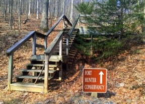 Hiking at Fort Hunter Conservancy for Great Views of Downtown ...