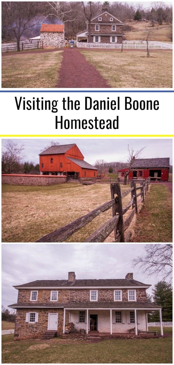 Visiting the birthplace of Daniel Boone in Berks County, Pennsylvania