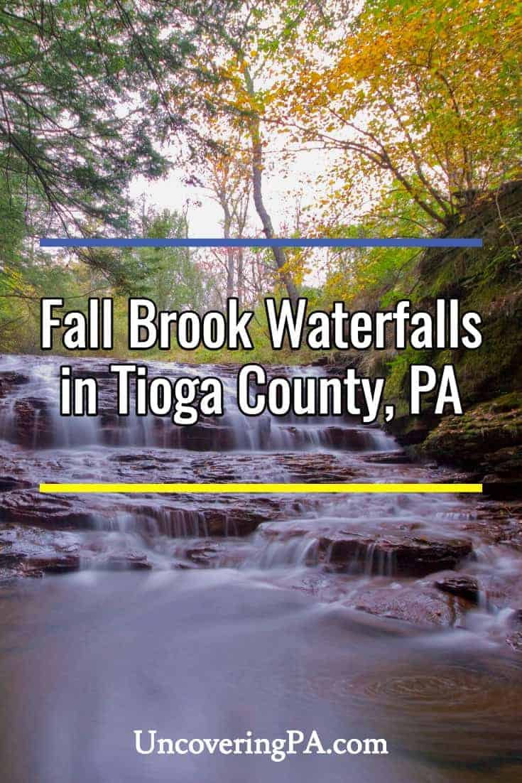 Pennsylvania Waterfalls: How to Get to Fall Brook Falls in Tioga County ...