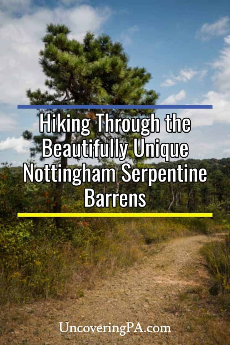 Hiking Through the Beautifully Unique Nottingham Serpentine Barrens of ...