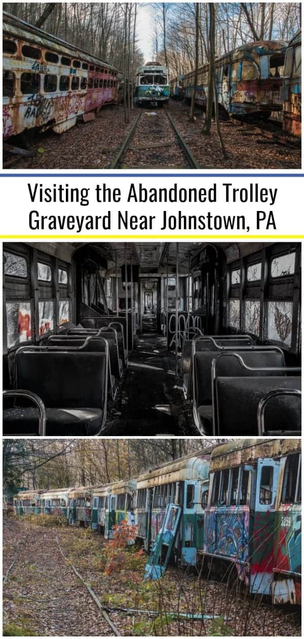 See Inside the Abandoned Trolley Graveyard Near Johnstown, Pennsylvania - Uncovering PA