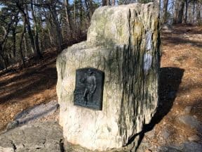 Hiking to the Beautiful White Rocks Along the Appalachian Trail in ...