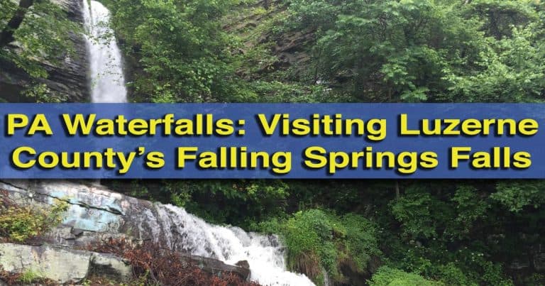 Pennsylvania Waterfalls: Falling Springs Falls in Luzerne County, PA ...