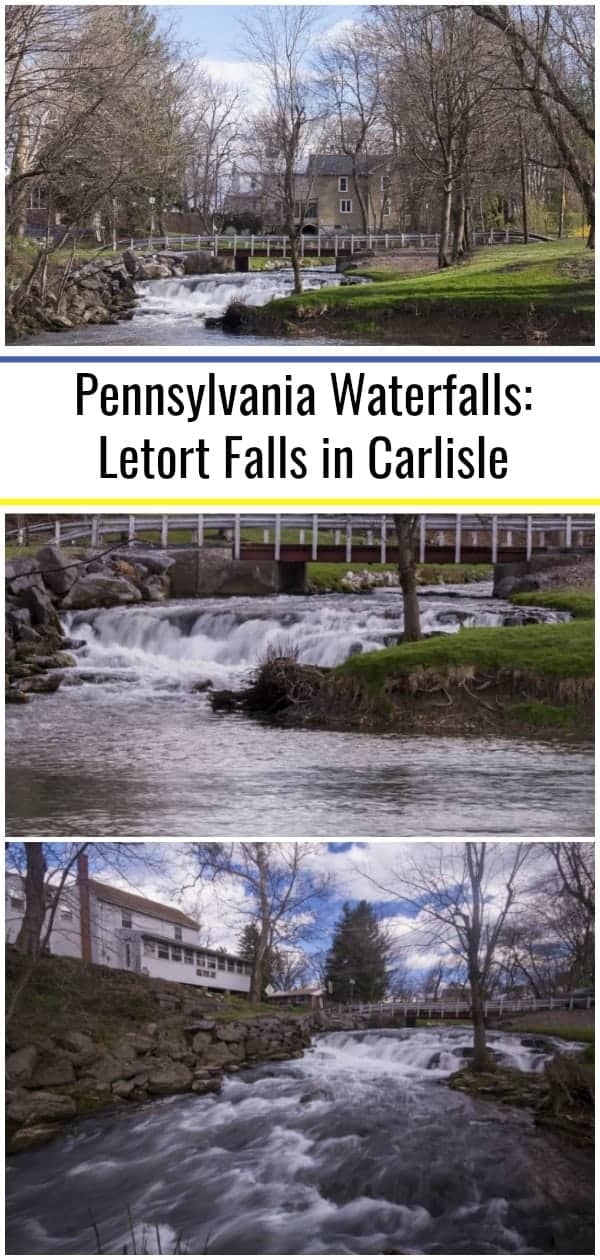 Pennsylvania Waterfalls: Letort Falls in Carlisle - Uncovering PA