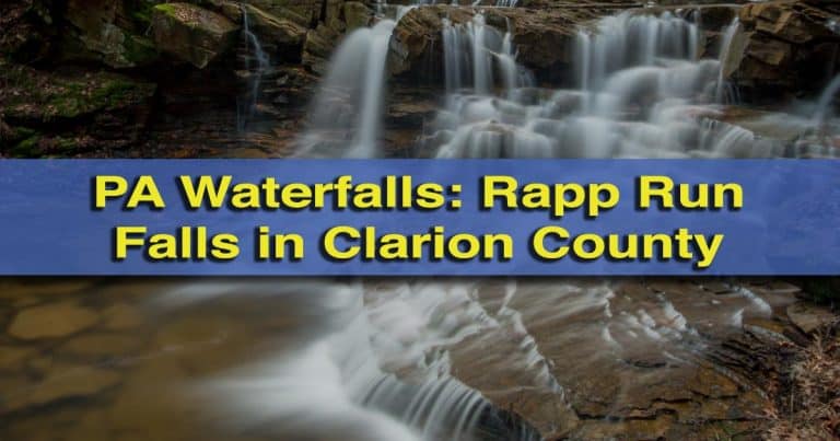 How to Get to Rapp Run Falls in Clarion, Pennsylvania