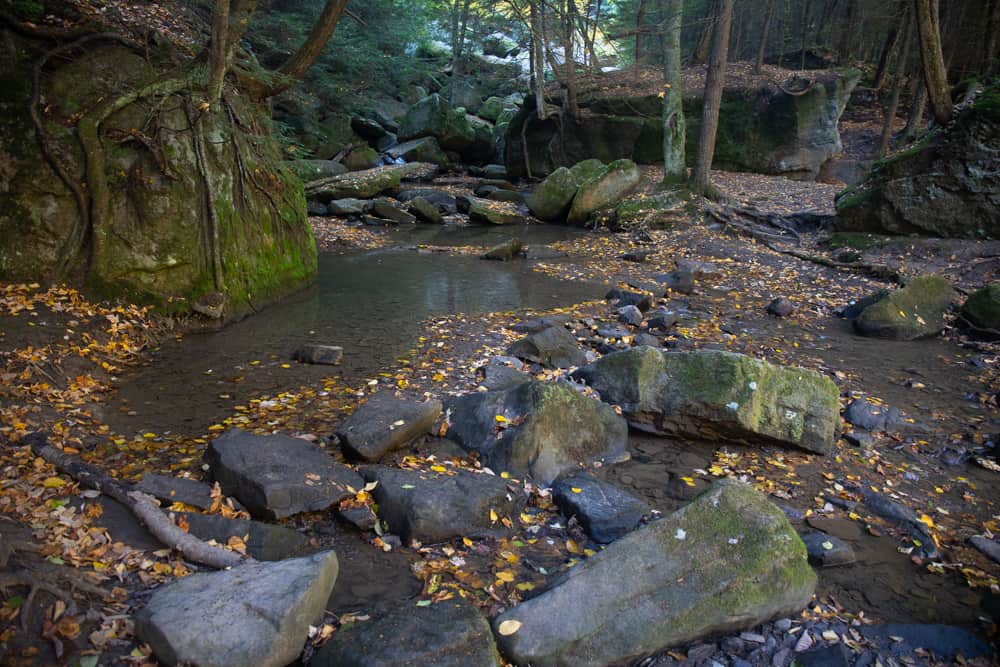 How to get to Breakneck Falls in McConnells Mill State Park - Uncovering PA