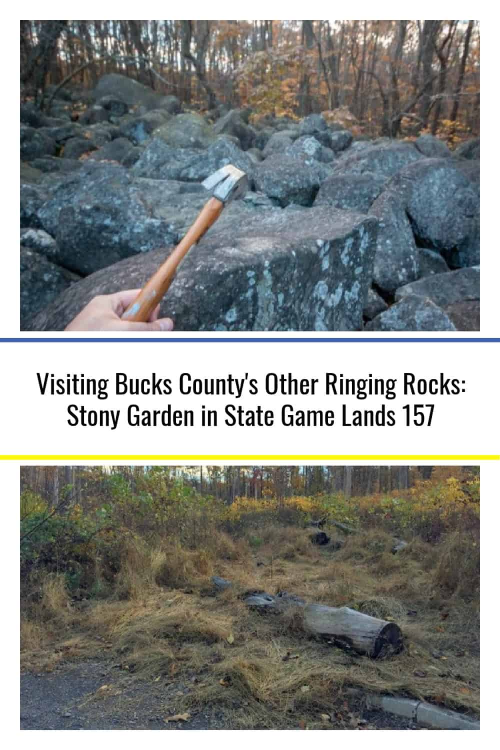 Visiting Bucks County's Other Ringing Rocks: Stony Garden in State Game ...
