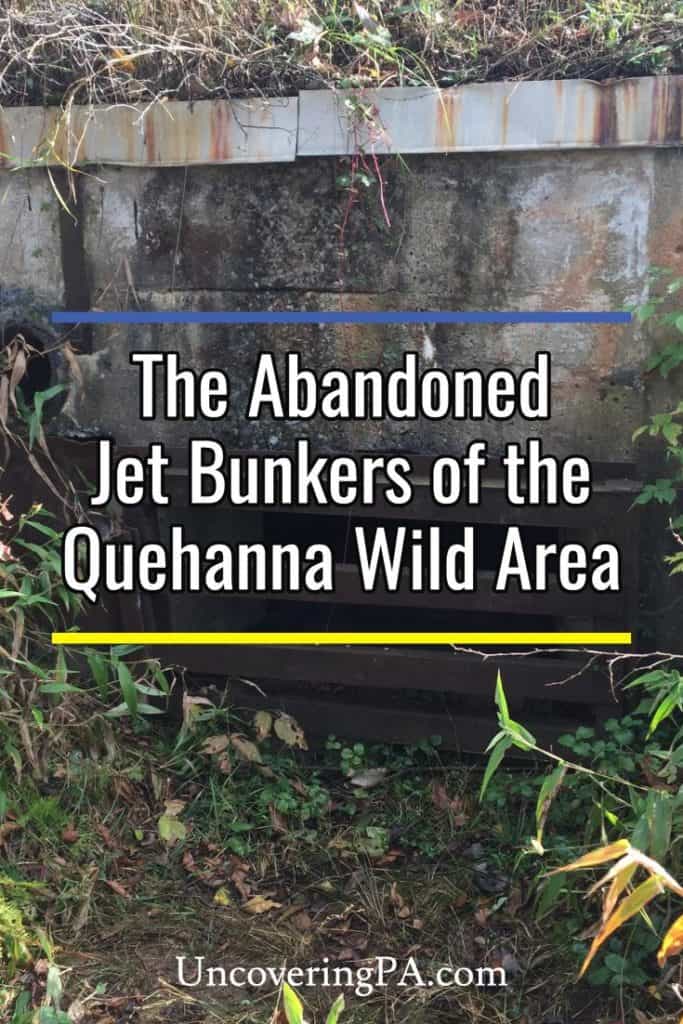 The Abandoned Nuclear Jet Bunkers in the Quehanna Wild Area - UncoveringPA