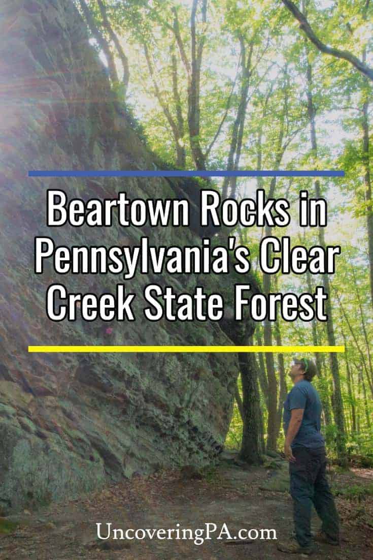 Exploring Beartown Rocks in Clear Creek State Forest - Uncovering PA