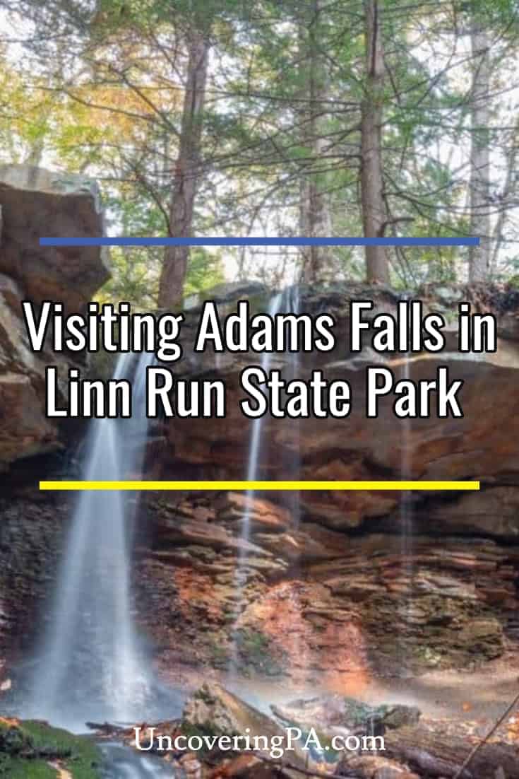 Pennsylvania Waterfalls: Visiting Adams Falls in Linn Run State Park ...