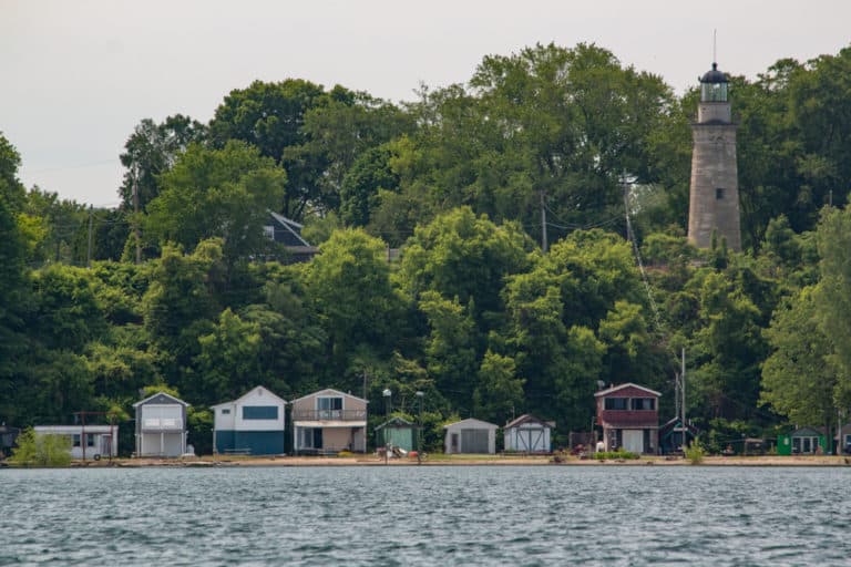 Visiting the 3 Lighthouses in Erie, PA - Uncovering PA