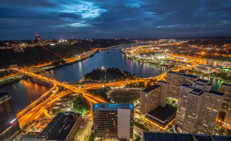 Pittsburgh From Above: Seeing the City from the Roof of PPG Place ...
