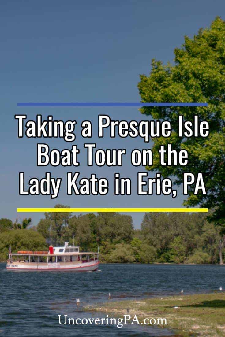Taking a Presque Isle Boat Tour on the Lady Kate - Uncovering PA