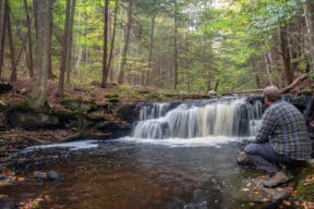 How to Get to Rusty Falls in Loyalsock State Forest - Uncovering PA