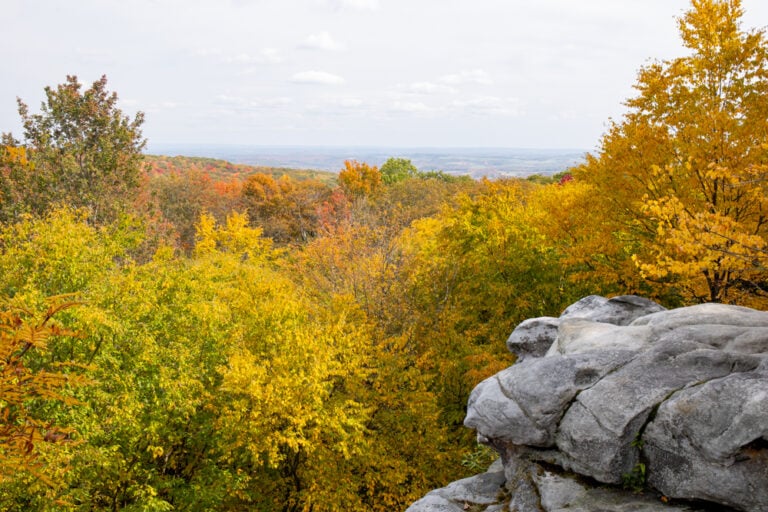 How to Get to the Incredible Beam Rocks in Forbes State Forest ...