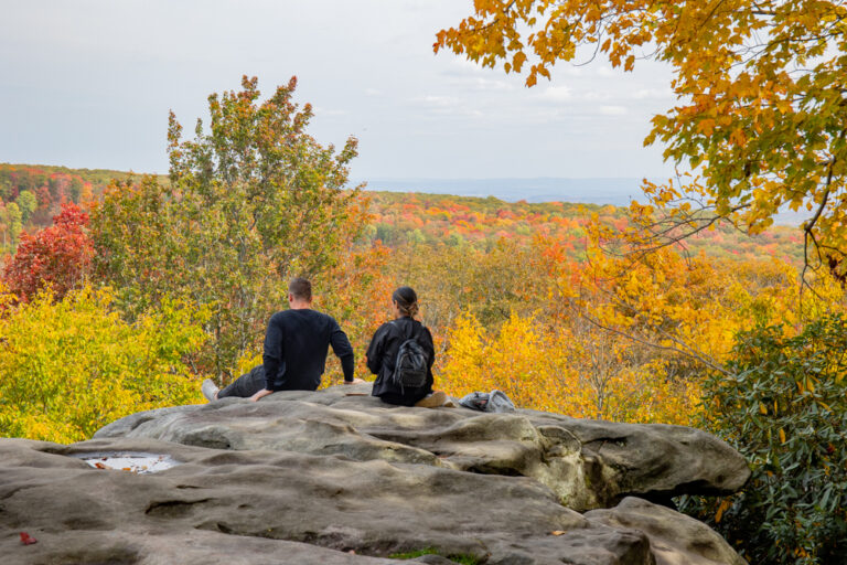 How to Get to the Incredible Beam Rocks in Forbes State Forest ...