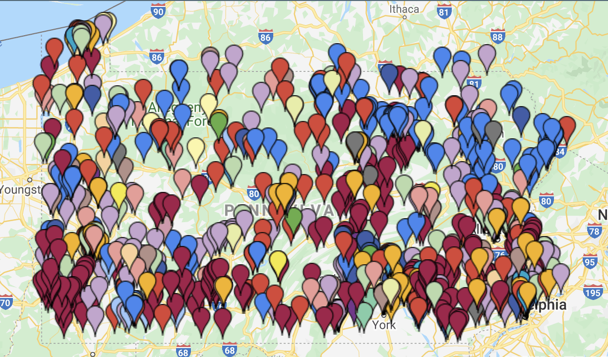 The UncoveringPA Map of Things to Do in Pennsylvania - Uncovering PA