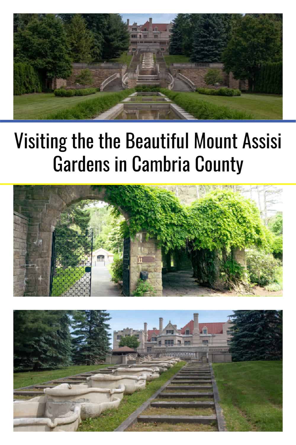 Visiting the the Beautiful Mount Assisi Gardens in Cambria County ...