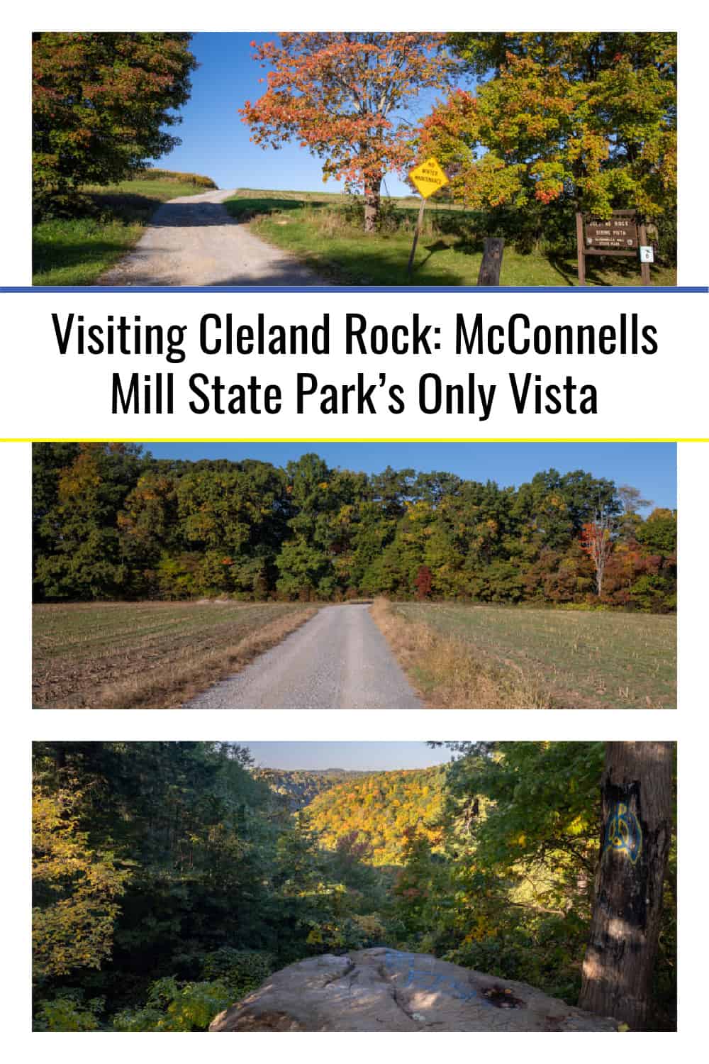 Visiting Cleland Rock: McConnells Mill State Park's Only Vista ...