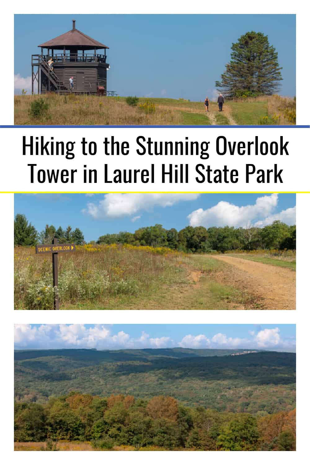 Hiking to the Stunning Overlook Tower in Laurel Hill State Park ...