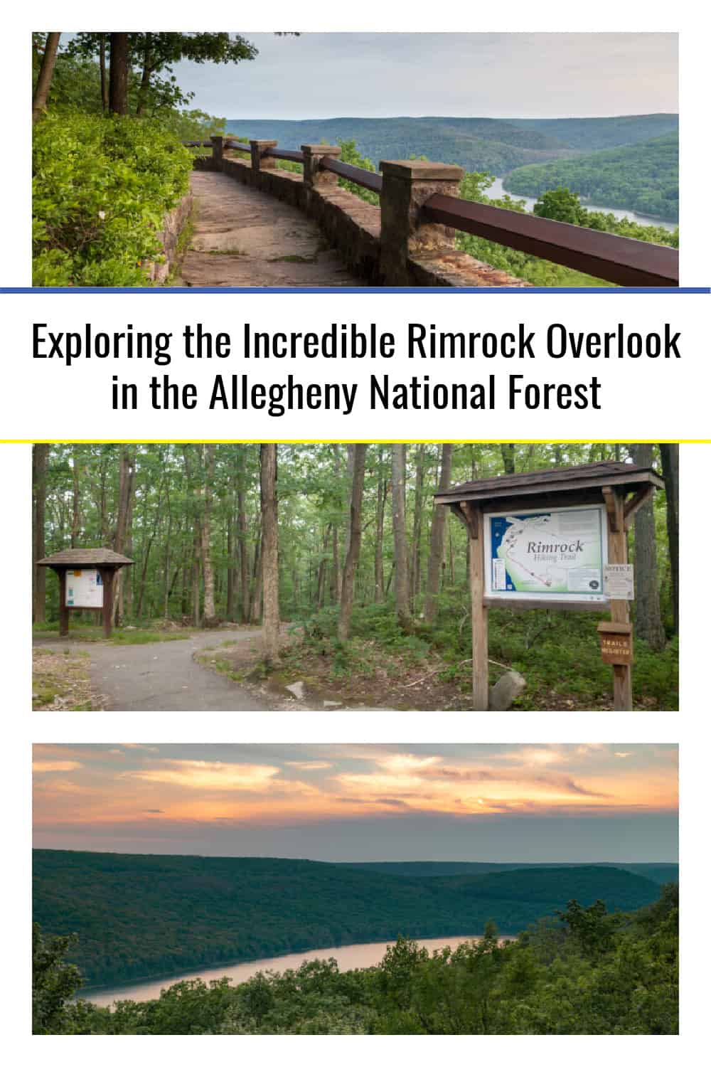 Exploring the Incredible Rimrock Overlook in the Allegheny National ...