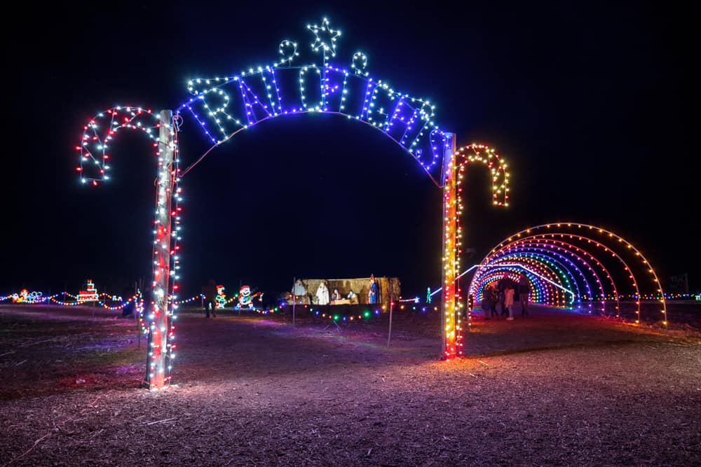Festive Family Fun at Trail of Lights at Country Creek Farm in ...