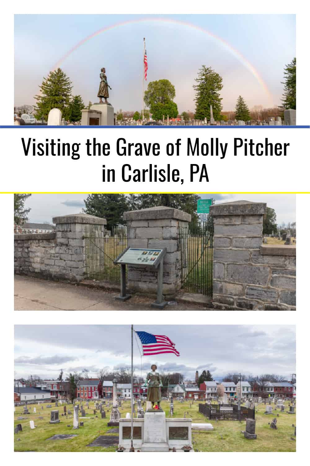 Visiting the Grave of Molly Pitcher in Carlisle, PA - Uncovering PA