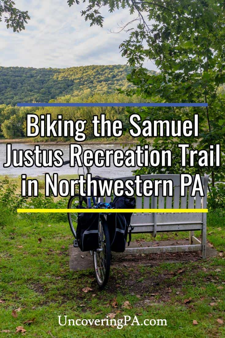 Biking the Samuel Justus Recreation Trail from Franklin to Oil City, PA ...