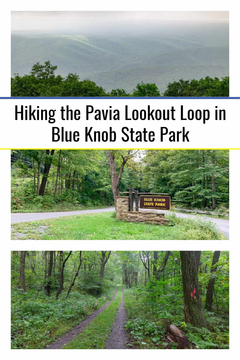 Hiking the Pavia Lookout Loop in Blue Knob State Park - Uncovering PA
