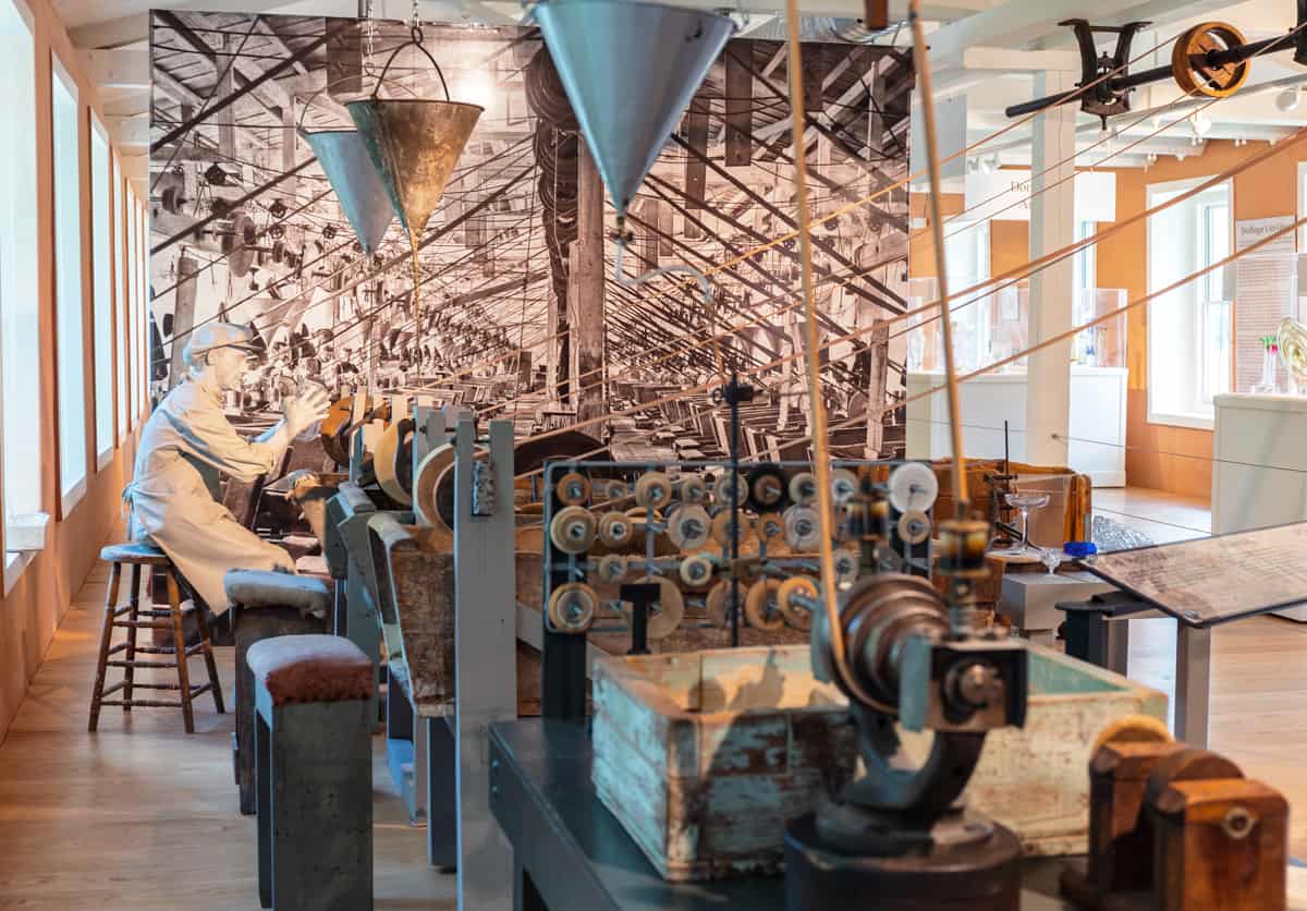 Touring the Dorflinger Factory Museum in White Mills, PA - Uncovering PA