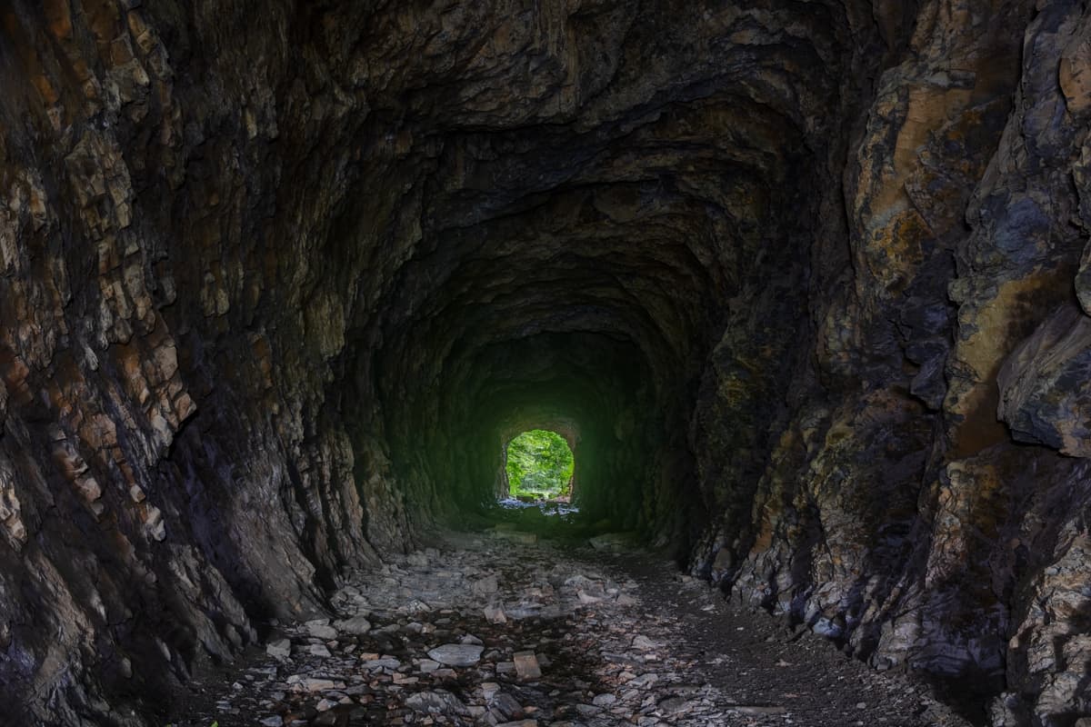 Exploring the Abandoned Coburn Tunnel in Centre County, PA - Uncovering PA