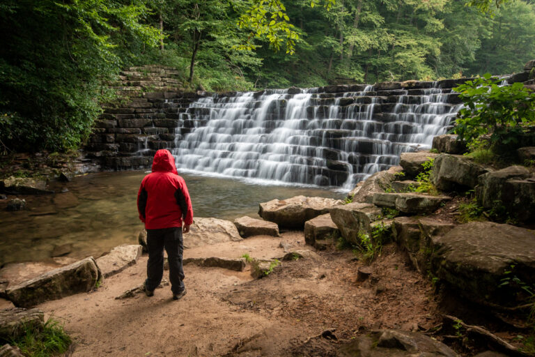 Hiking to Jones Mill Run Dam in Laurel Hill State Park - Uncovering PA