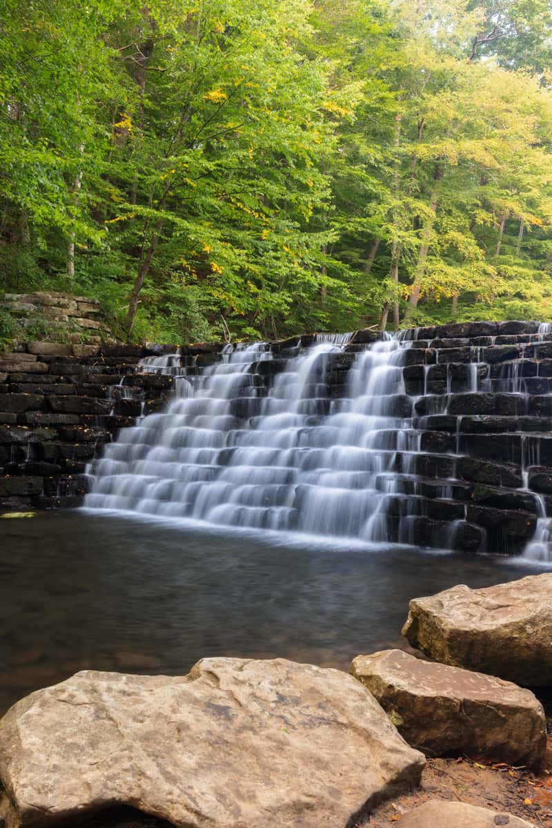 Hiking to Jones Mill Run Dam in Laurel Hill State Park - Uncovering PA