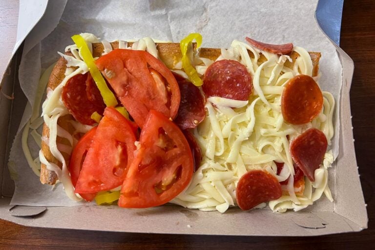 Tasting the Cold Topping Pizza at Beto's in Pittsburgh - Uncovering PA