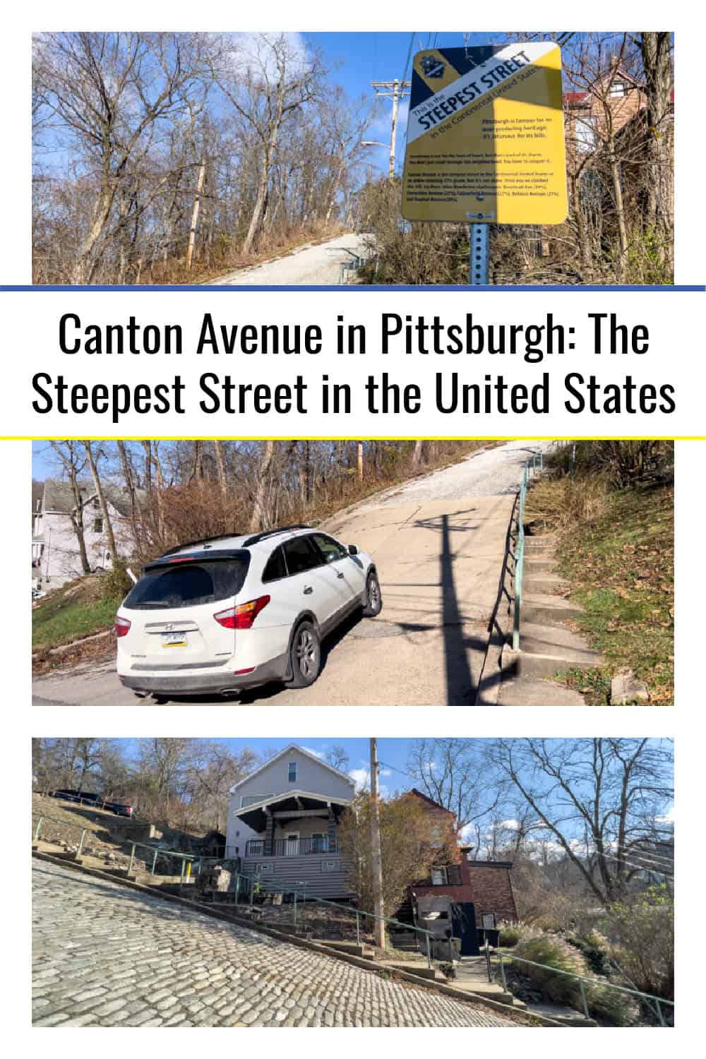 Canton Avenue in Pittsburgh: The Steepest Street in the United States ...