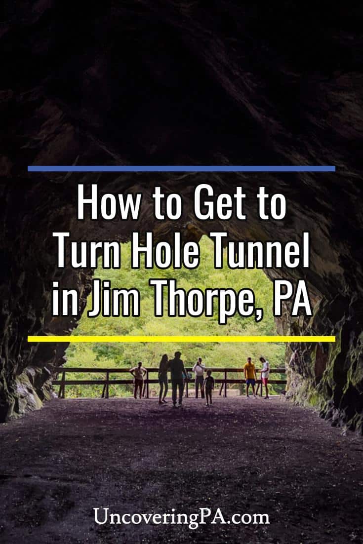 Visiting the Abandoned Turn Hole Tunnel in Jim Thorpe, PA - Uncovering PA