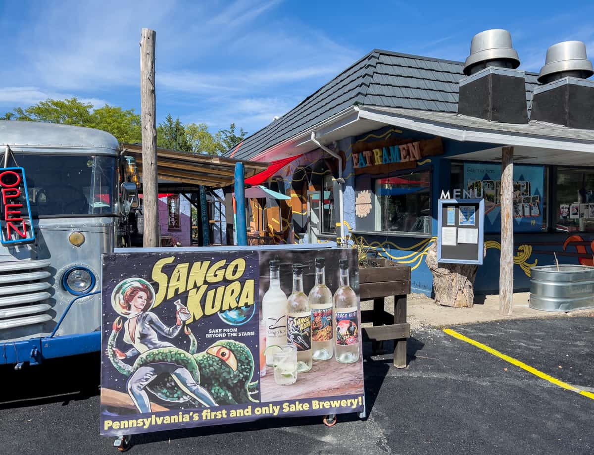 Visiting the Delicious Sango Kura Sake Brewery in the Poconos - Uncovering PA