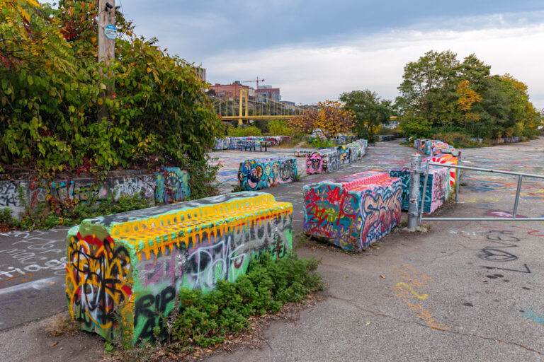 The Color Park: Pittsburgh's Fun and Legal Spot to See Graffiti Art ...